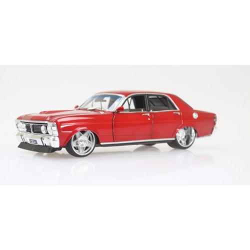 DDA 1/24 Ford XY Falcon Custom Super Charged Barra Engine Candy Red ...