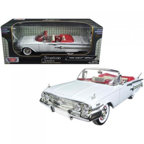 Motormax 1/18 Chevrolet Impala Convertible 1960 - DiecastModels
