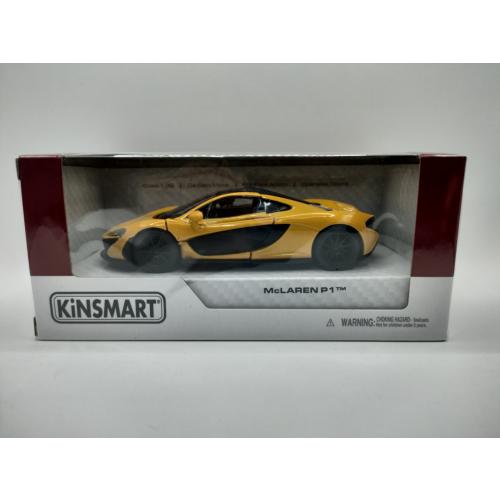 KiNSMART 1/36 McLaren P1 Yellow - DiecastModels