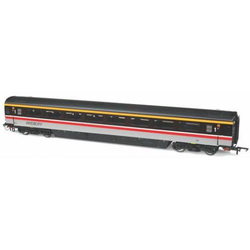 Oxford 1/76 Mk3a Coach FO - BR Intercity Swallow 11008 - DiecastModels
